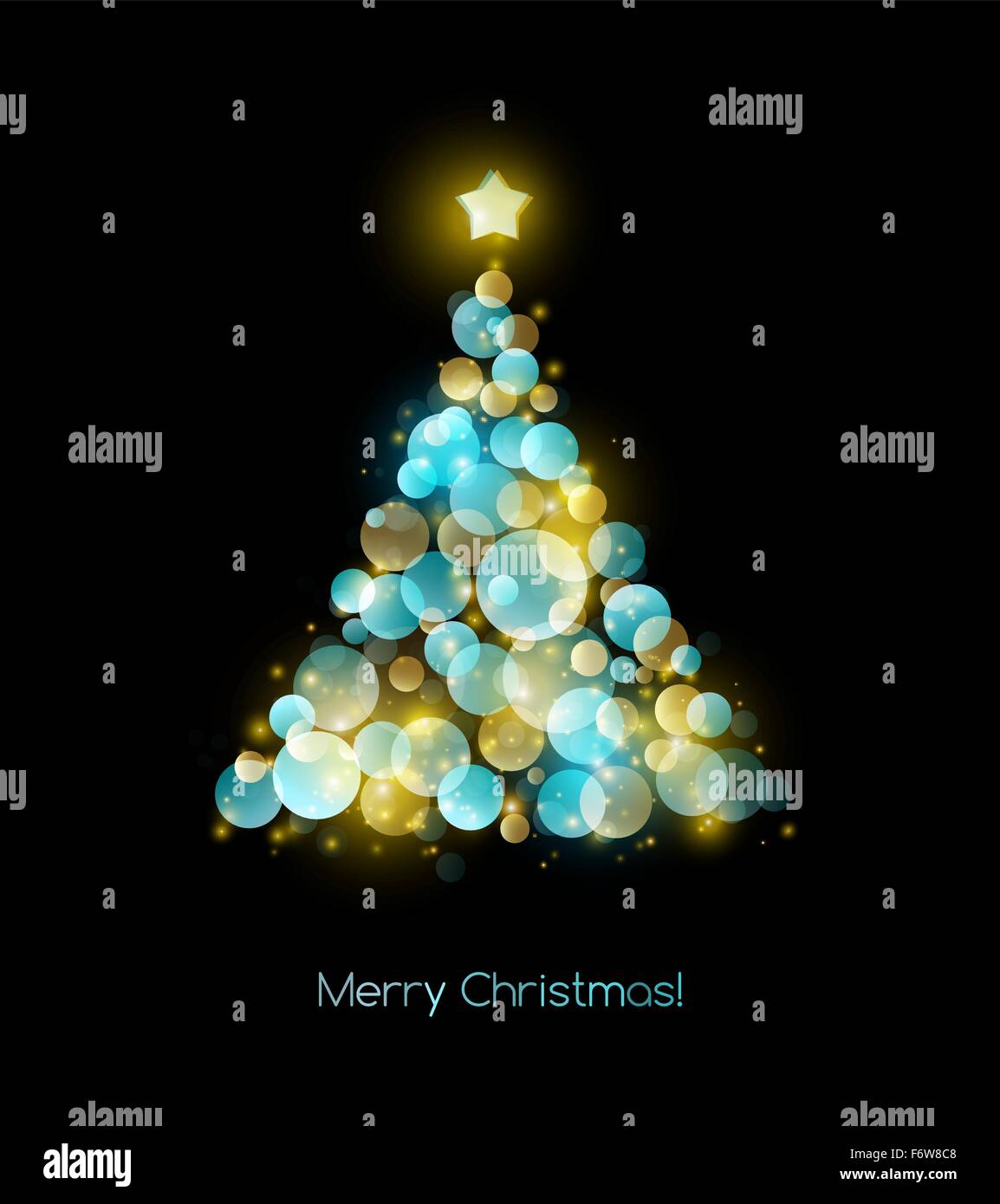 Greeting card gold frame Stock Vector Images - Alamy