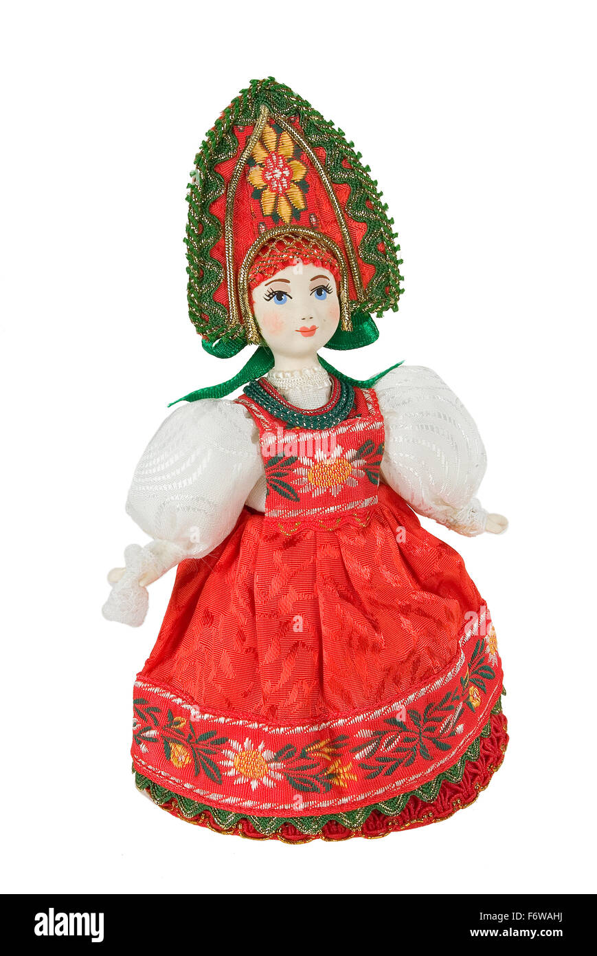 isolated souvenir wood on group white doll objects growth toy nesting ...