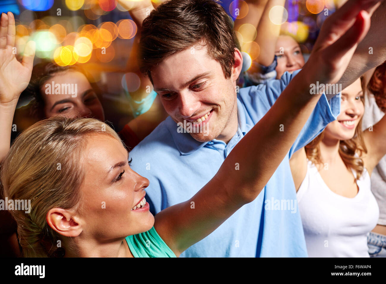 Couple having fun nightclub hi-res stock photography and images - Alamy