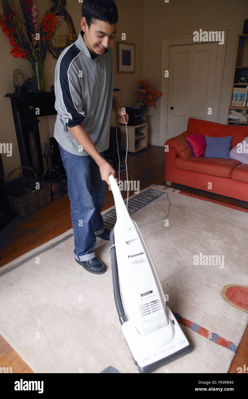 Men doing housework hi-res stock photography and images - Alamy