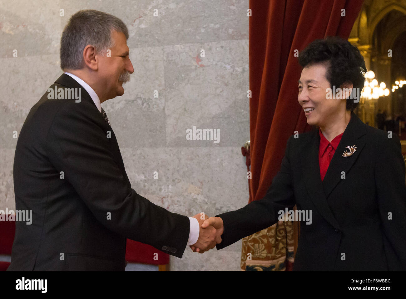 Visit of hungarian delegation hi-res stock photography and images - Alamy