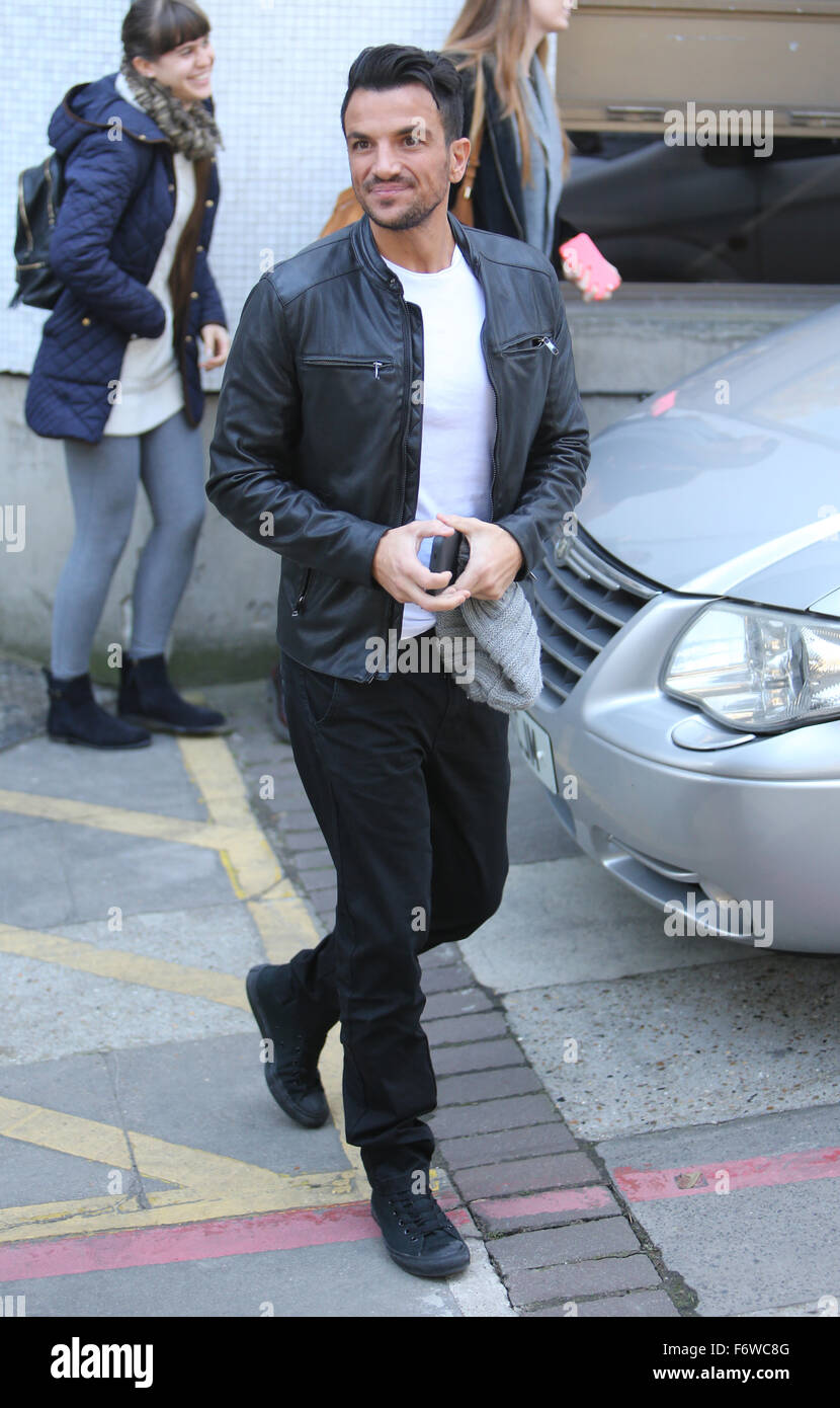 Peter Andre outside ITV Studios Featuring: Peter Andre Where: London ...
