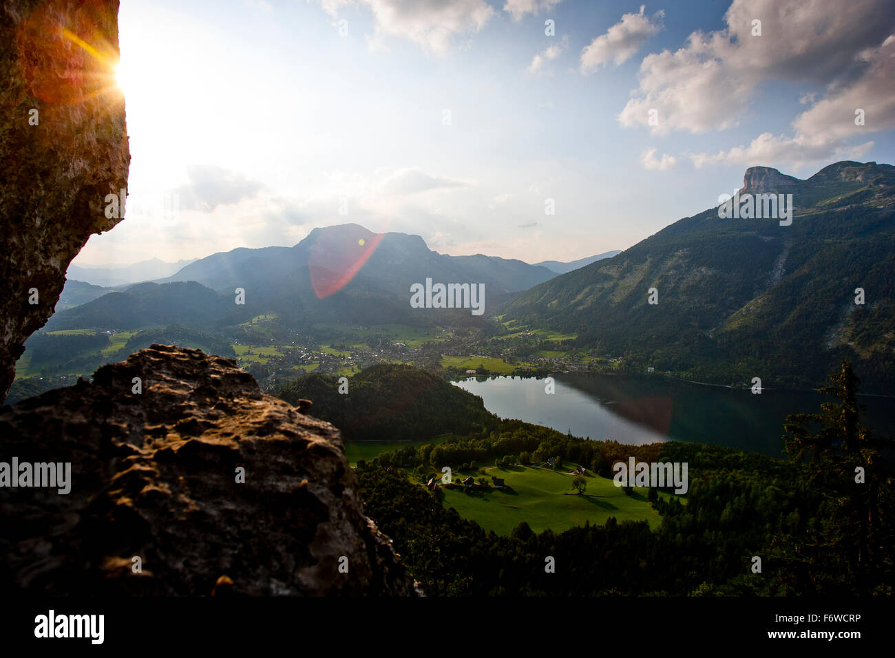 Mountain scenery, Salzkammergut, Styria, Austria Stock Photo - Alamy