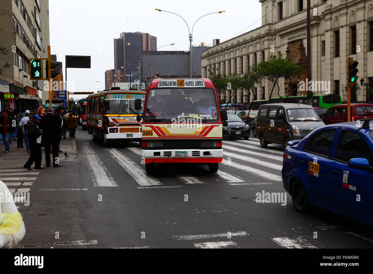 Lima Public Transport High Resolution Stock Photography and Images - Alamy