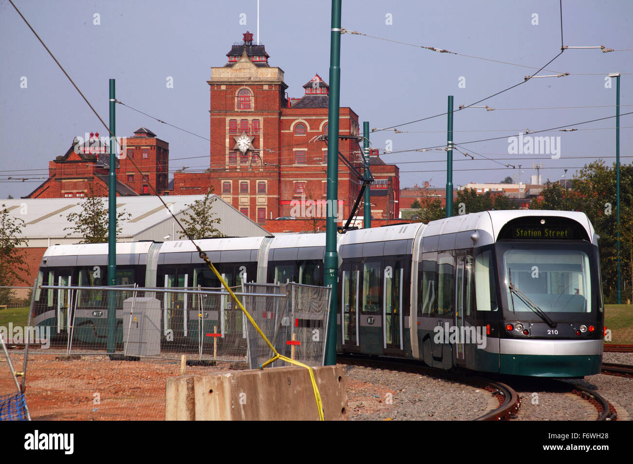 Nottingham city plan hi-res stock photography and images - Alamy