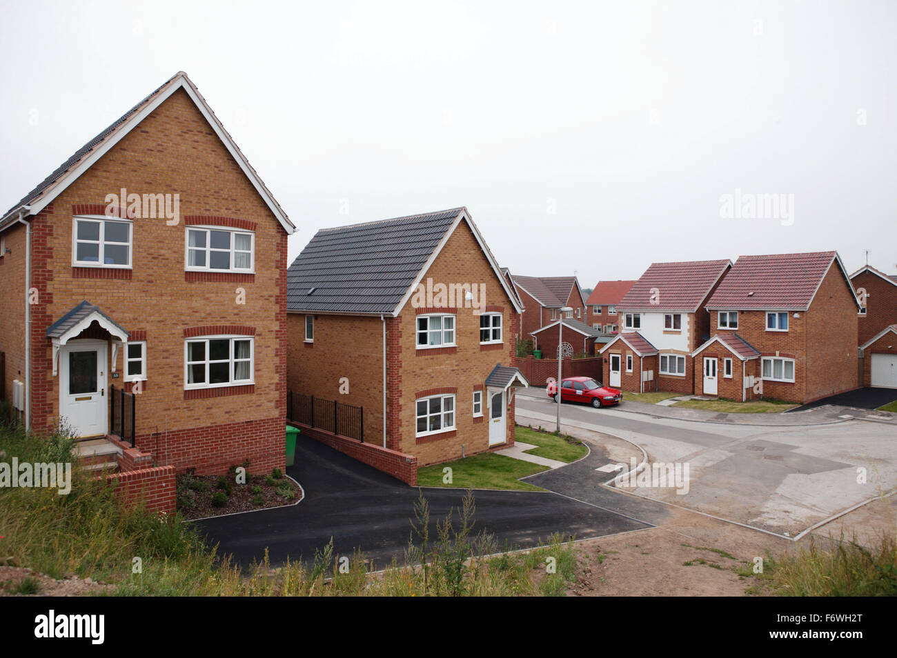 Completed new housing development on Field Maple Drive; off Bobbers ...