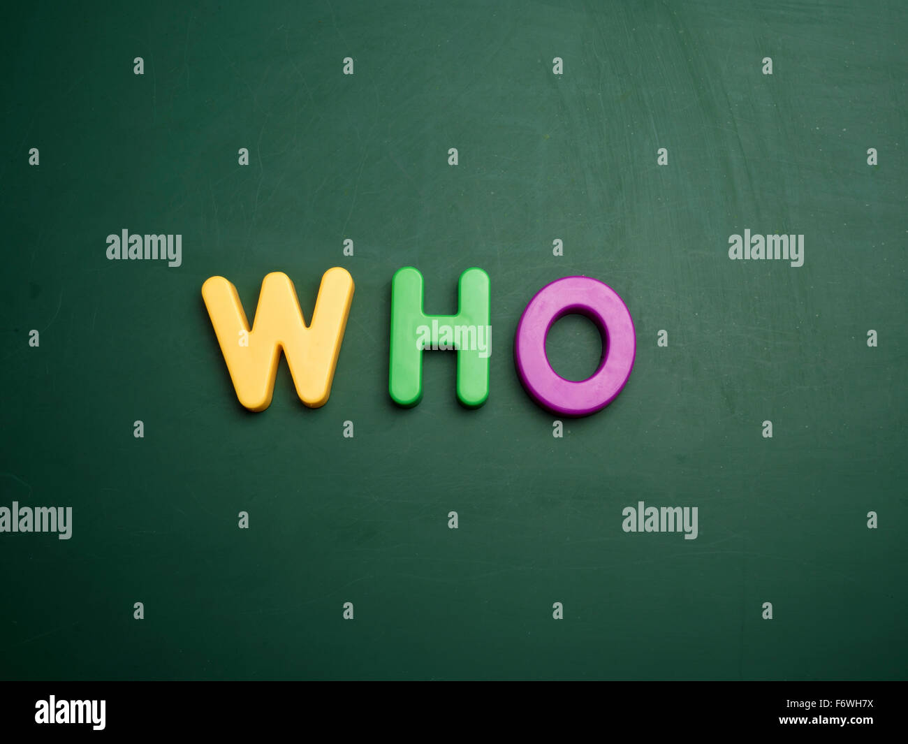 Who font hi-res stock photography and images - Alamy