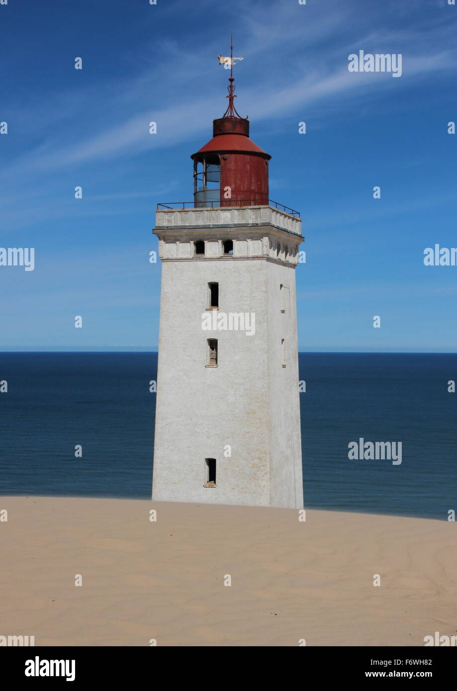Lighthouse with sand dune hi-res stock photography and images - Alamy