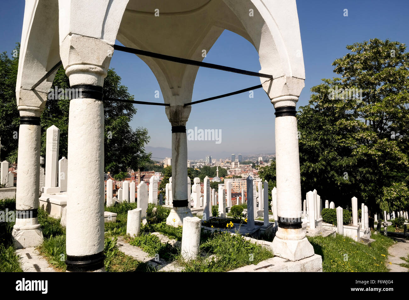 On Alifakovac in Sarajevo Stock Photo - Alamy
