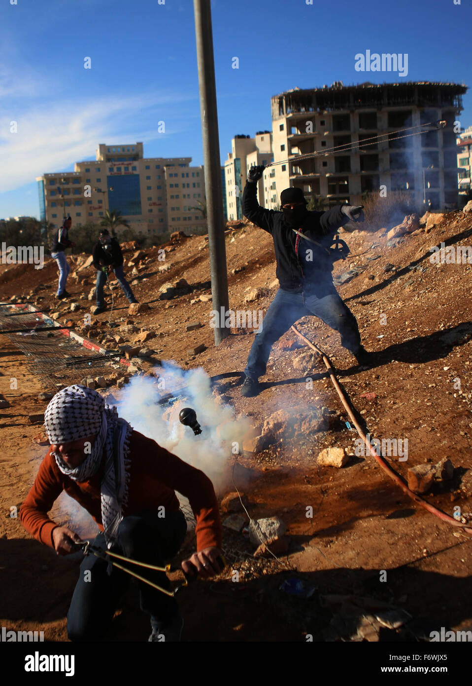 Ramallah, West Bank, Palestinian Territory. 20th Nov, 2015. A ...