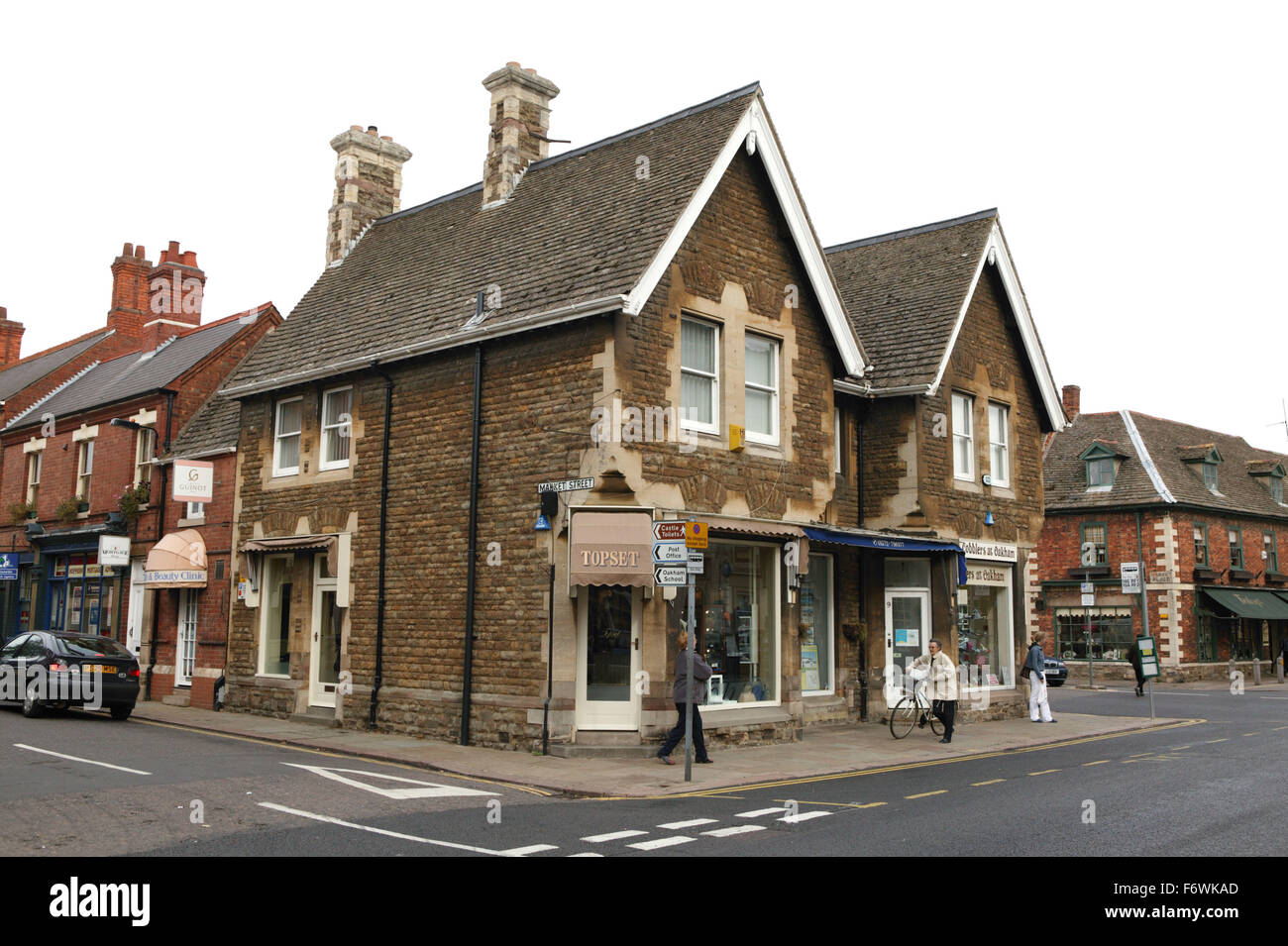 Oakham town centre hi-res stock photography and images - Alamy