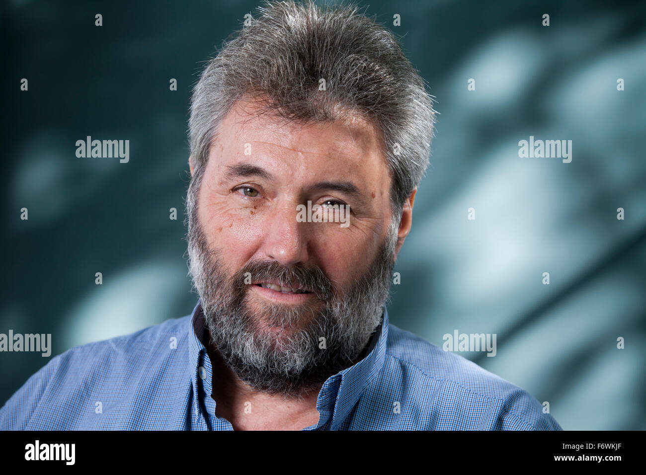 Steve Bell, the English political cartoonist, at the Edinburgh ...