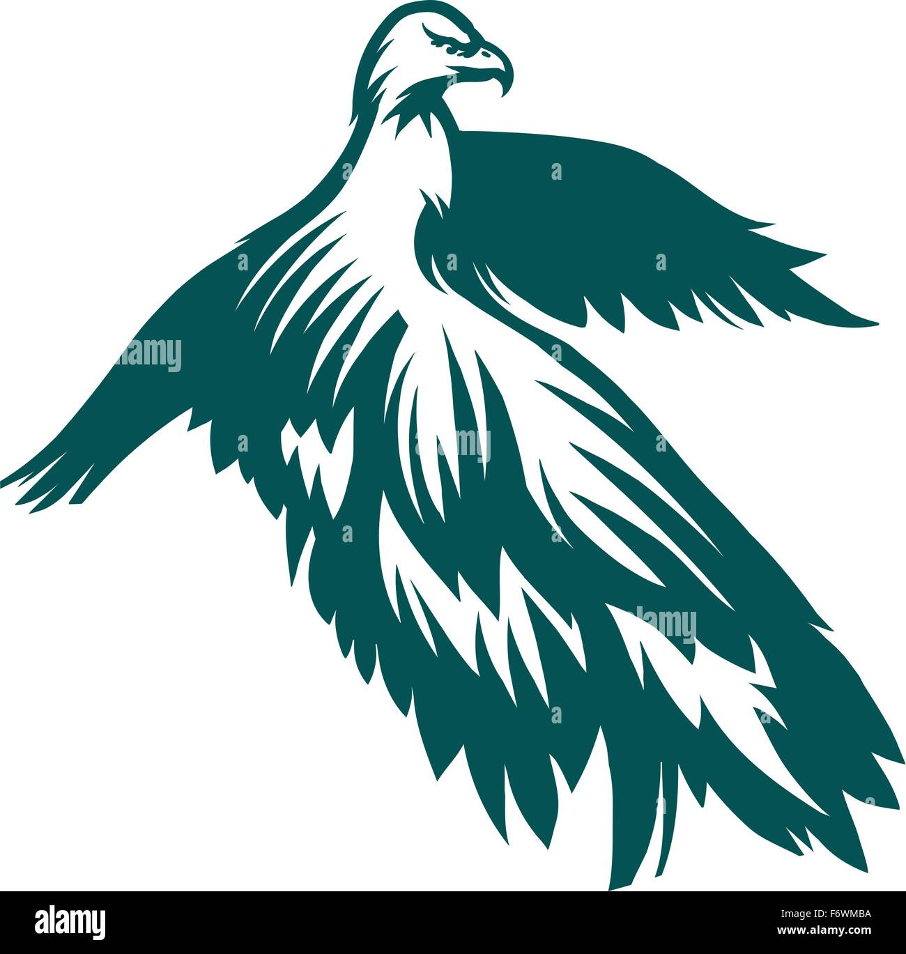 Eagle stylized symbol Stock Vector Image & Art - Alamy