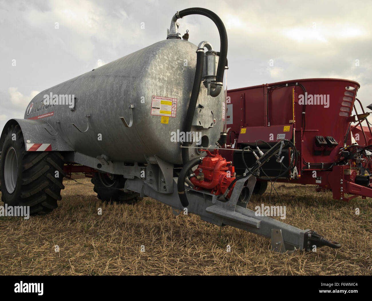 new agricultural farm equipment / machinery Stock Photo - Alamy