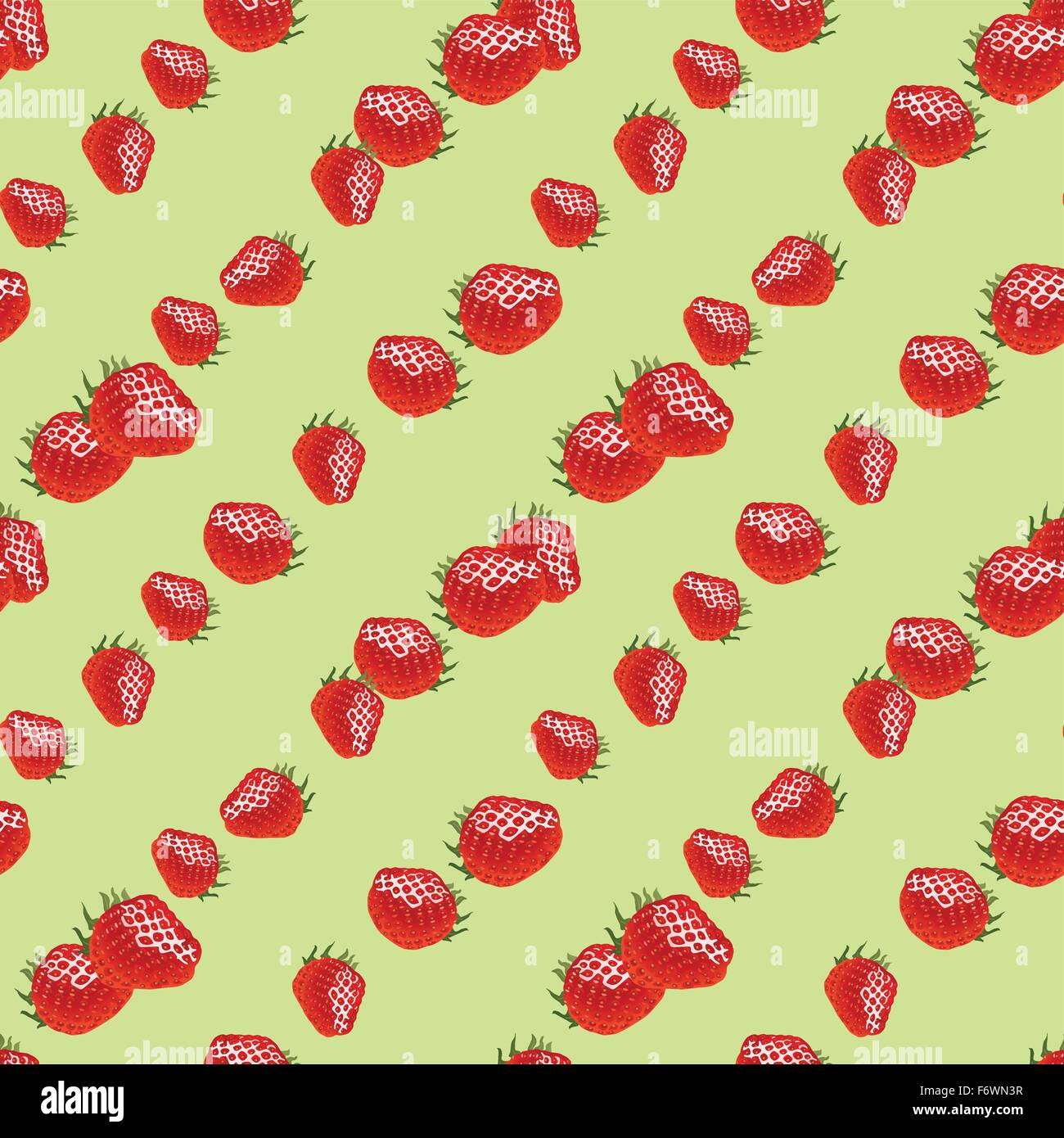 Seamless pattern with strawberry Stock Vector Image & Art - Alamy