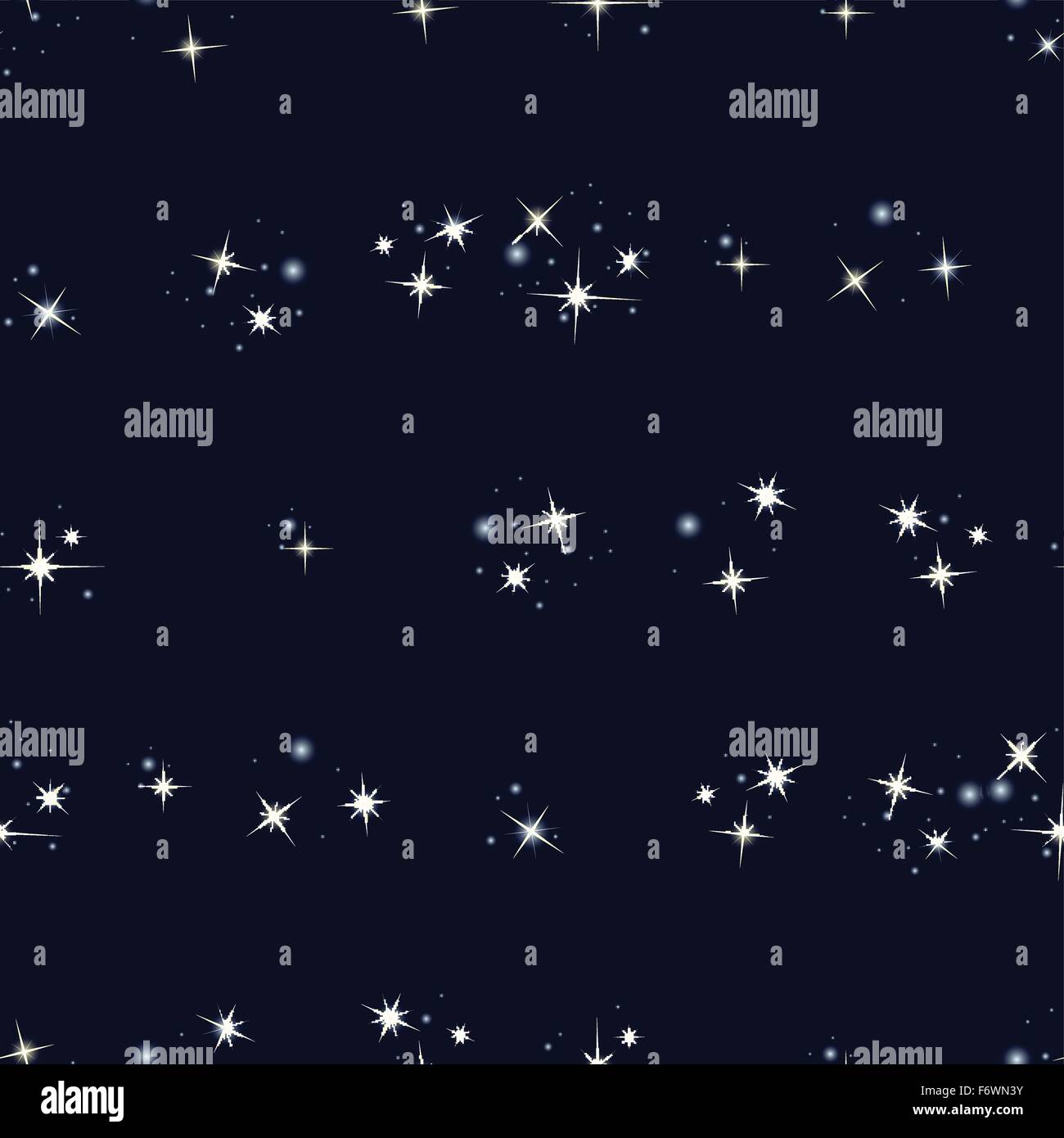 Starry sky seamless pattern Stock Vector Image & Art - Alamy