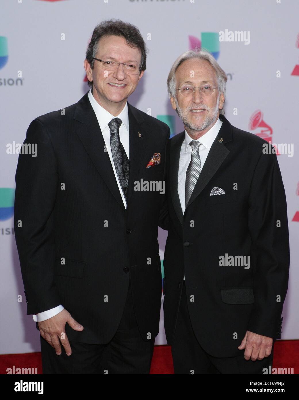 Las Vegas, NV, USA. 19th Nov, 2015. Gabriel Abaroa, Neil Portnow at ...