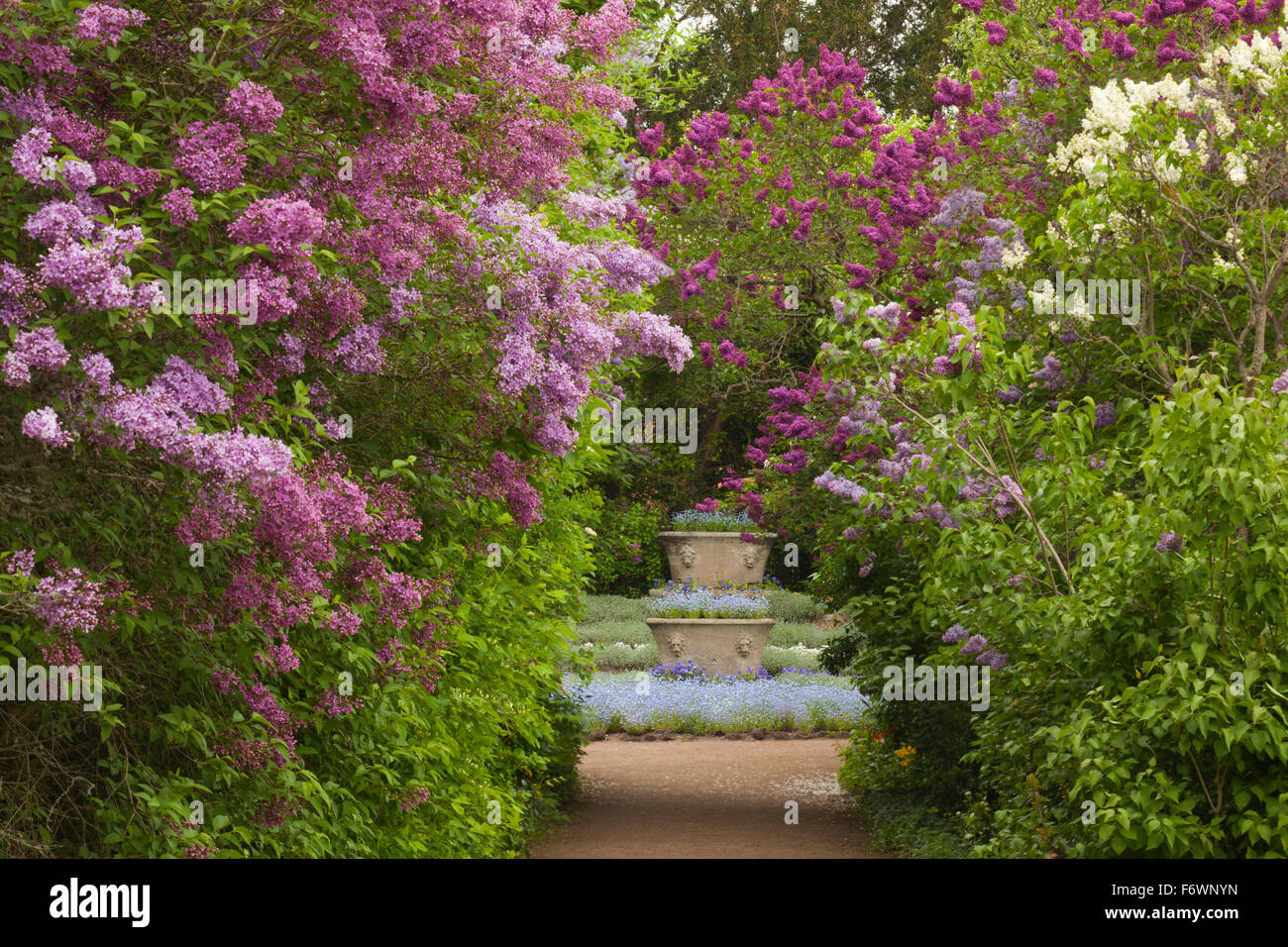 Flora gardens at the temple of Flora, Woerlitz, UNESCO world heritage ...