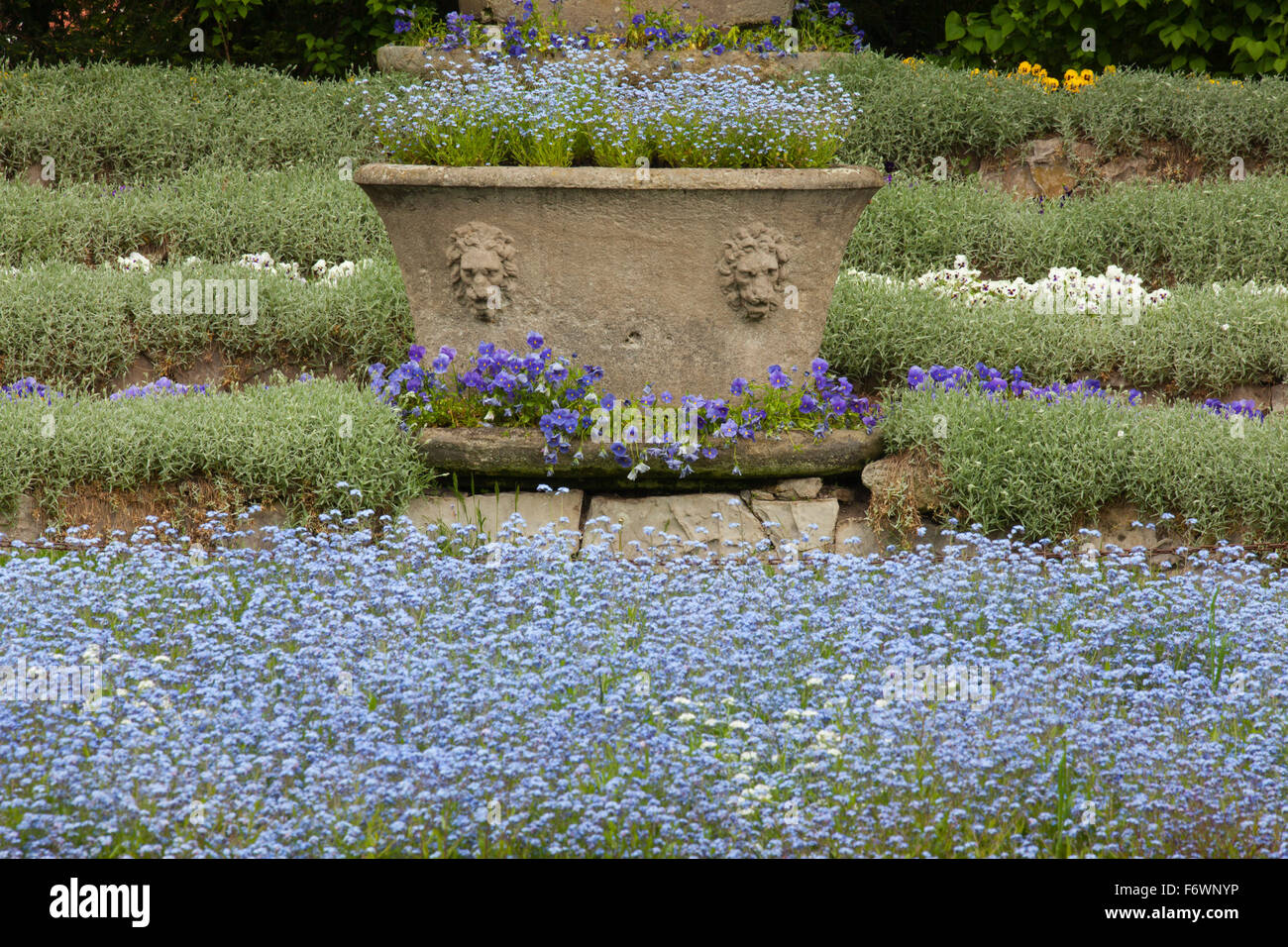 Flora gardens at the temple of Flora, Woerlitz, UNESCO world heritage ...