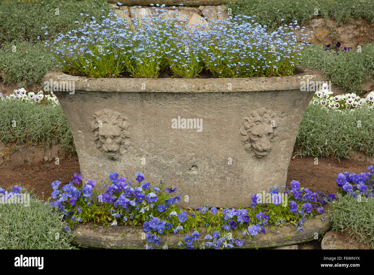 Flora gardens at the temple of Flora, Woerlitz, UNESCO world heritage ...