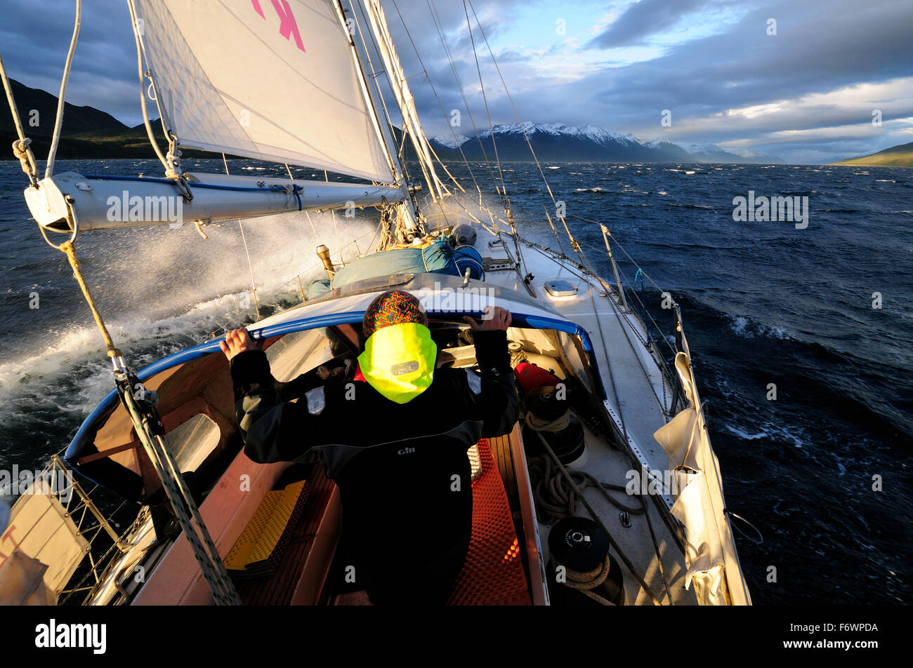Beagle channel sailing hi-res stock photography and images - Alamy