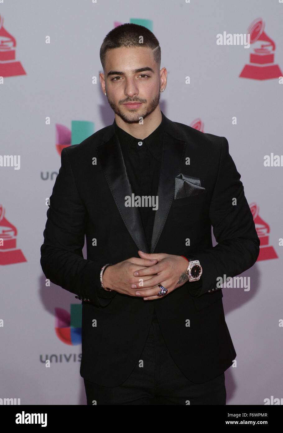 Las Vegas, NV, USA. 19th Nov, 2015. Maluma at arrivals for 16th Annual ...