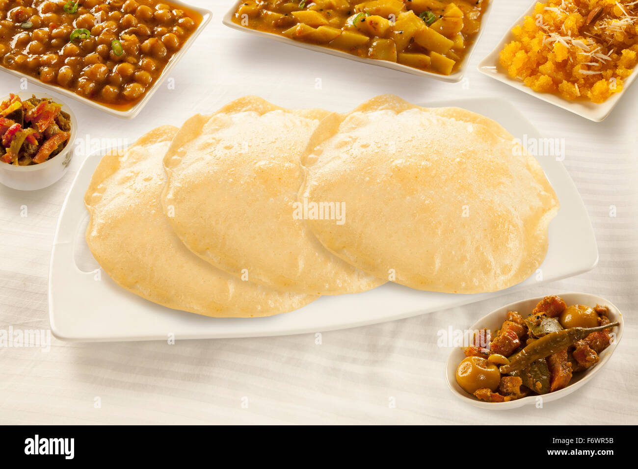 Halwa puri hi-res stock photography and images - Alamy
