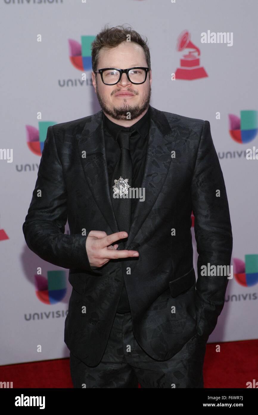 Las Vegas, NV, USA. 19th Nov, 2015. Leonel Garcia at arrivals for 16th ...