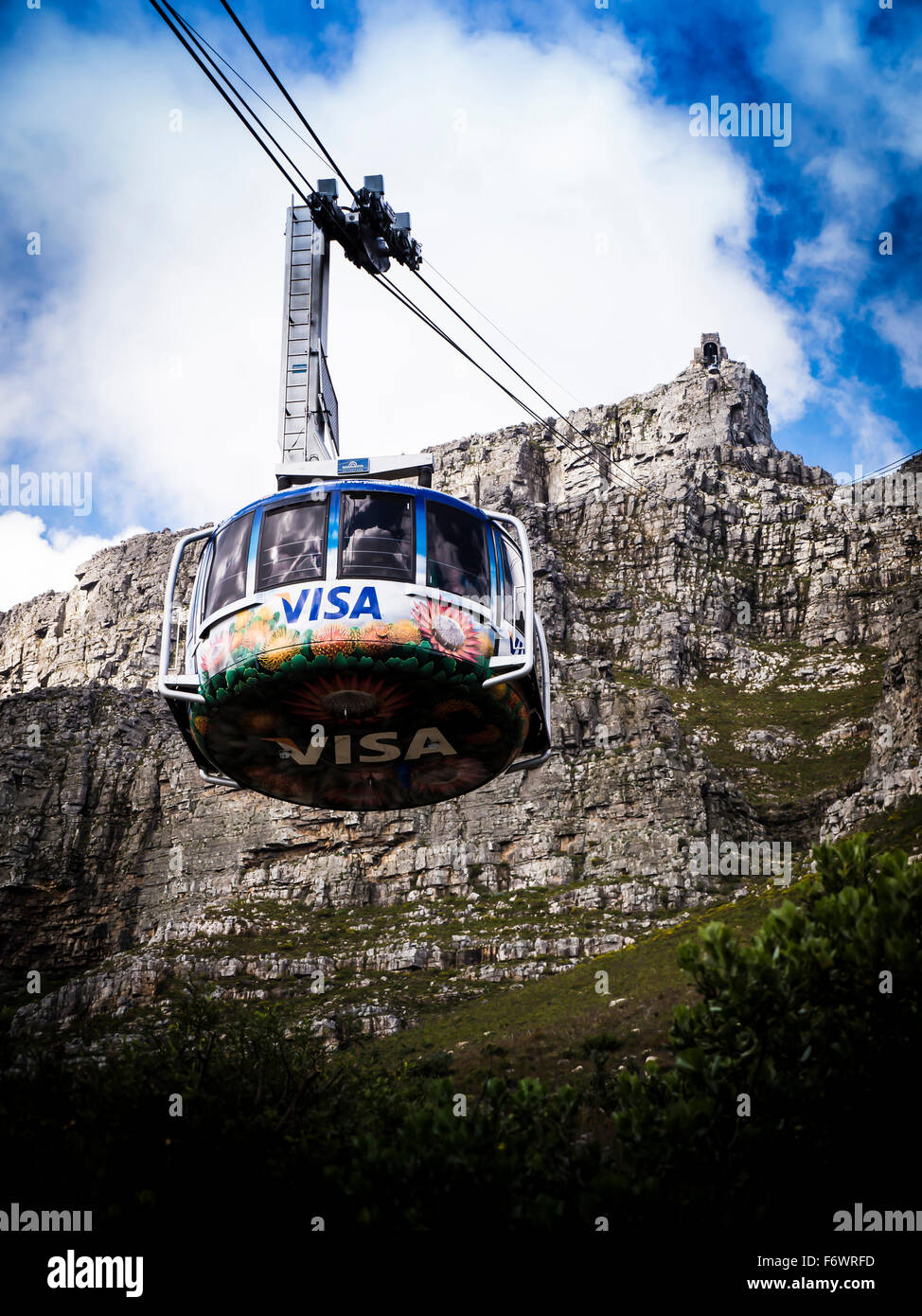 Table Mountain Aerial Cable Car, Cape Town, Western Cape, South Africa ...