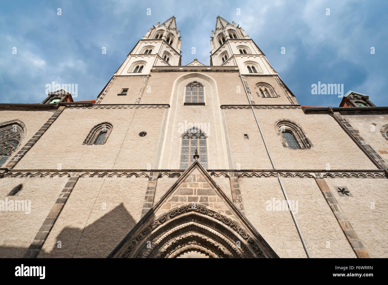 Towers, Late Gothic parish church of St. Peter and Paul, Görlitz ...