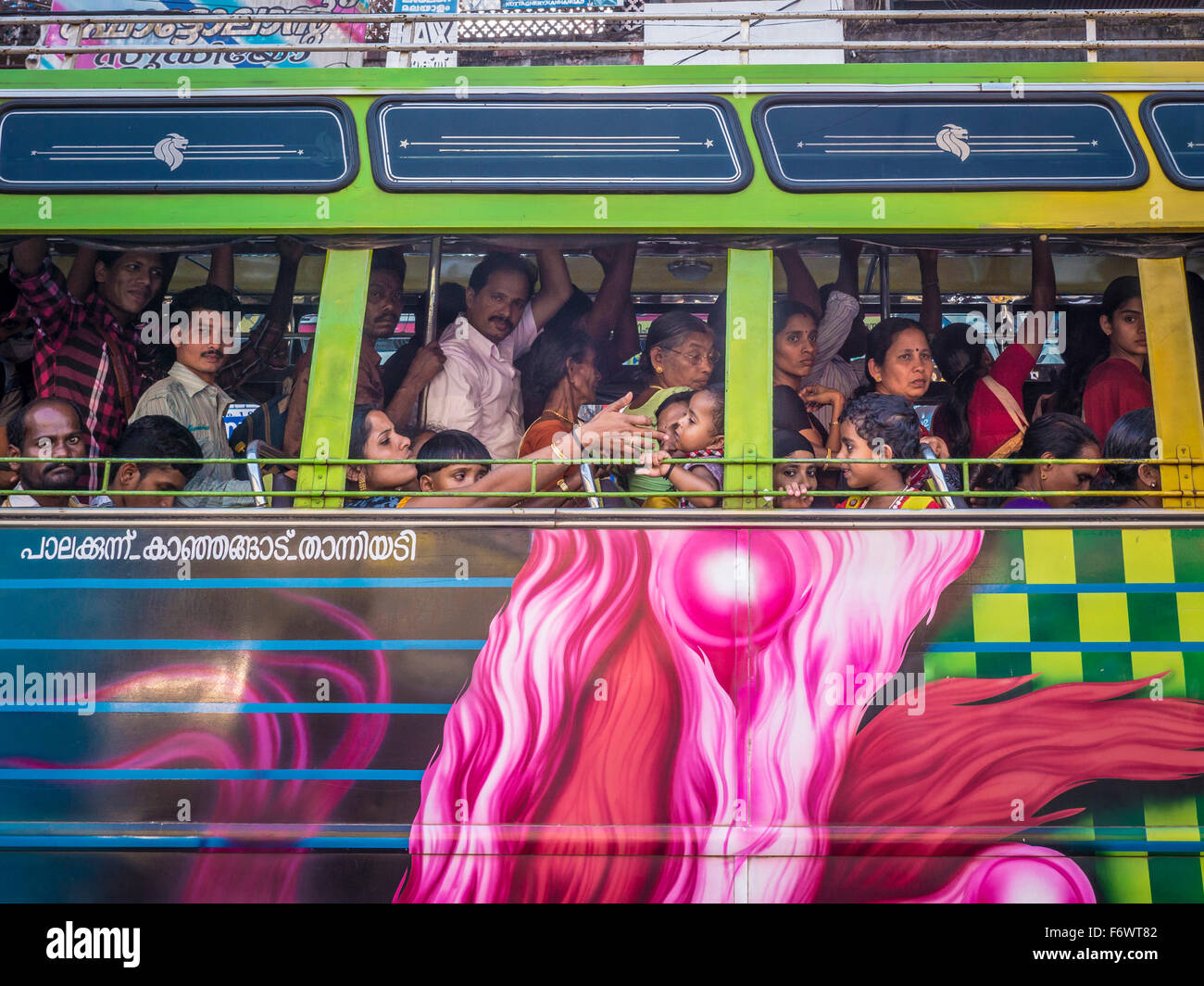 Kerala bus hi-res stock photography and images - Alamy