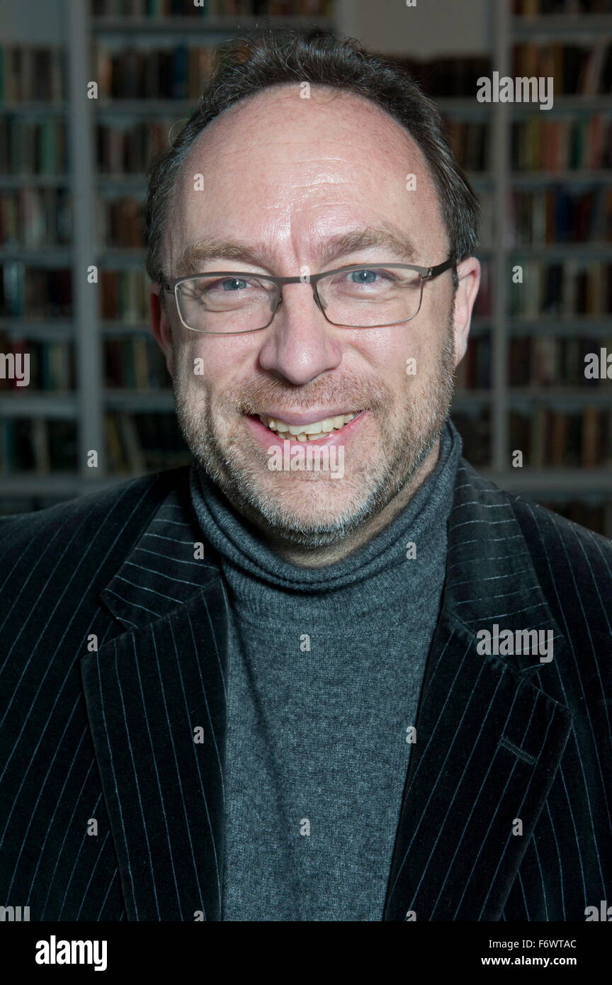 Jimmy Wales at The Royal Institution London a 5 x 15 event. Wikipedia ...
