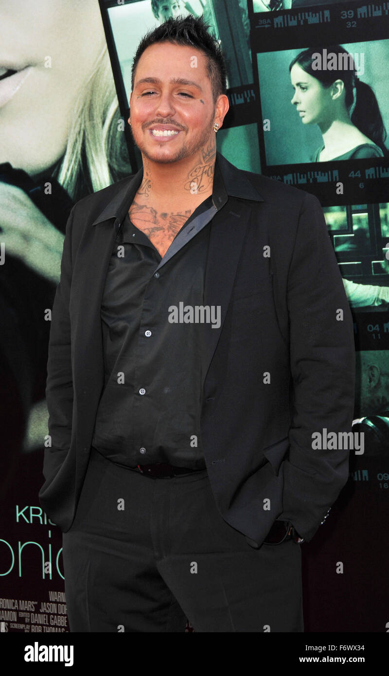 Los Angeles.CA.USA . Francis Capra at the Veronica Mars premiere, TCL ...