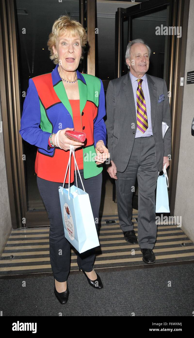 London. UK. Christine Hamilton & Neil Hamilton at the Big Chocolate Tea ...