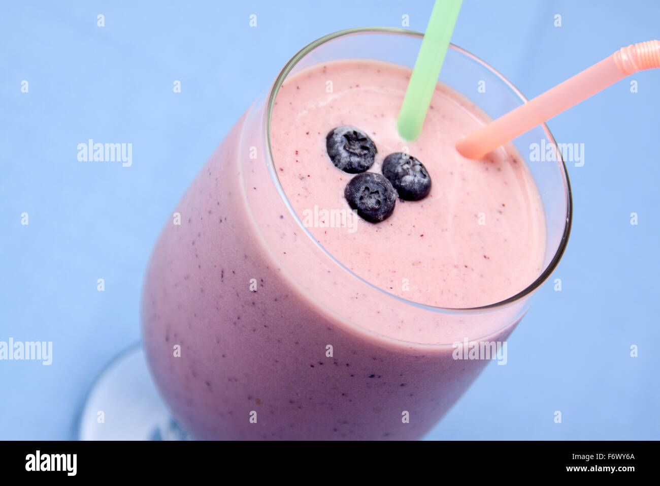 Blue berry milk shake hi-res stock photography and images - Alamy