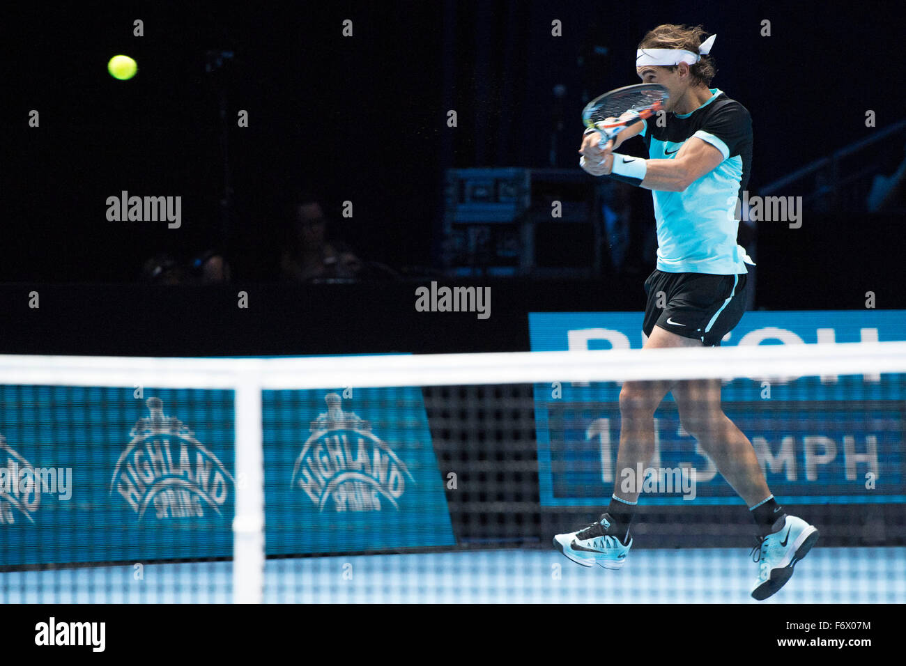 20.11.2015. The O2, London, England. ATP Tennis Tour Finals. Day 6 ...