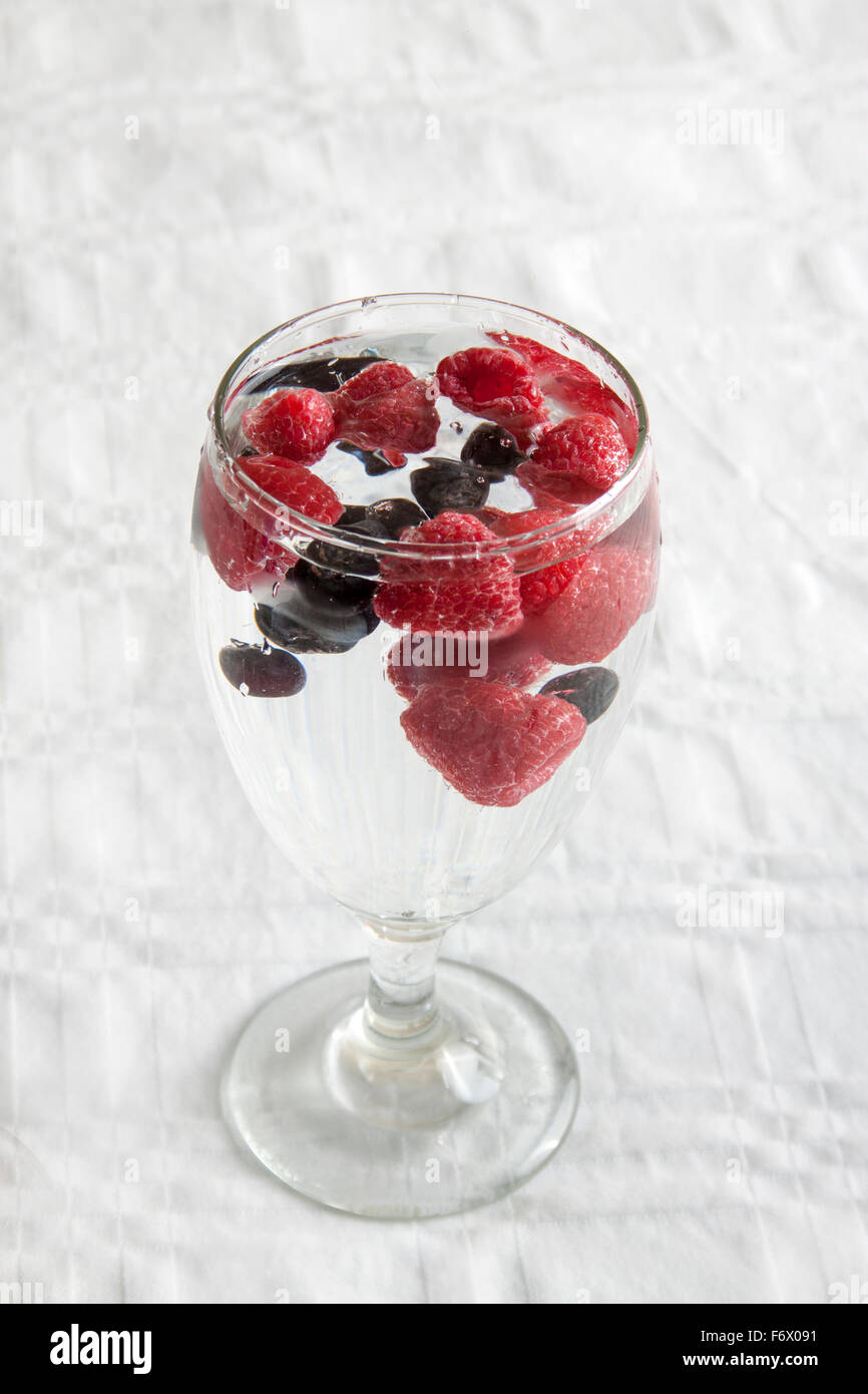 Raspberry water hi-res stock photography and images - Alamy