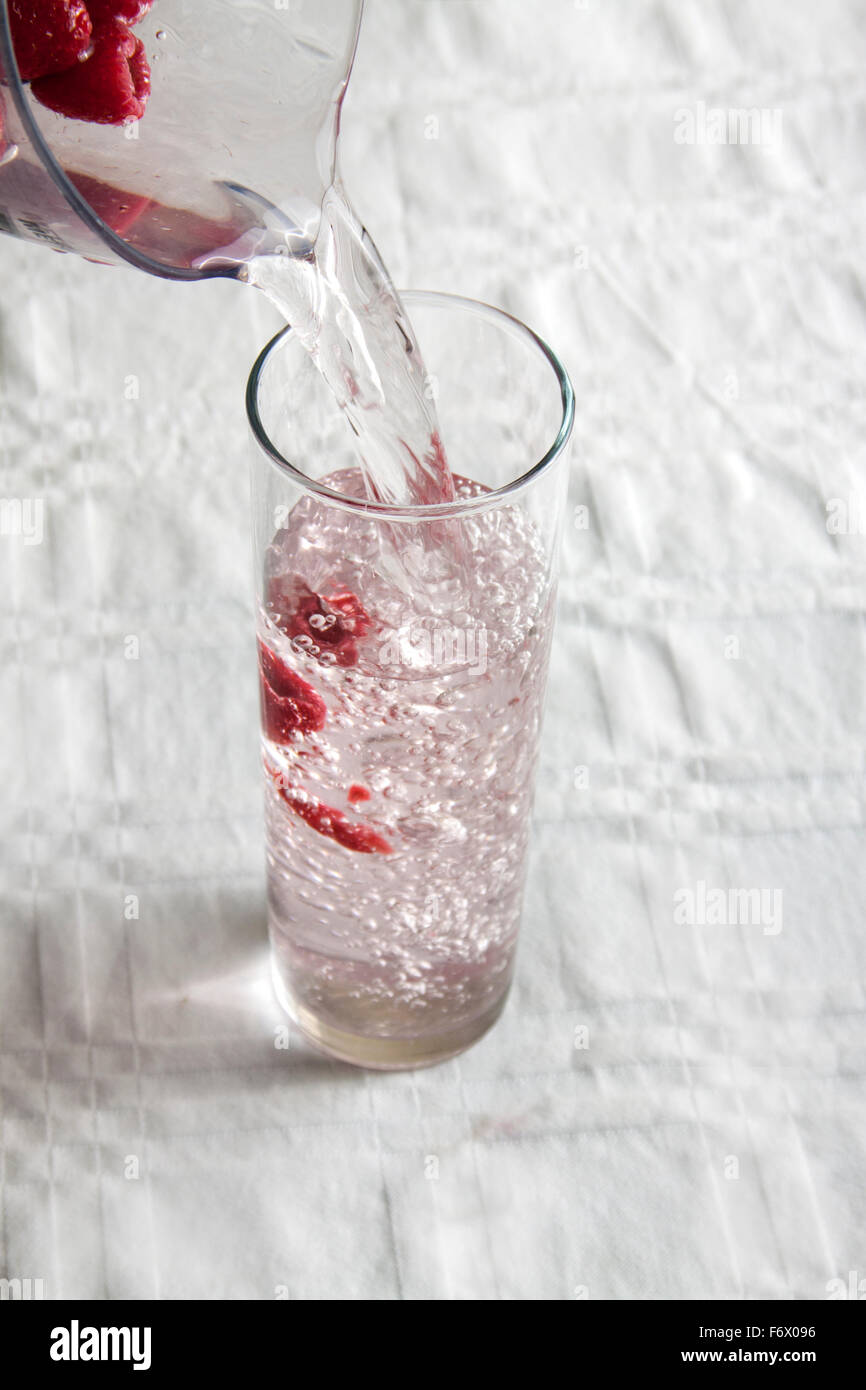 Raspberry beverage hi-res stock photography and images - Alamy