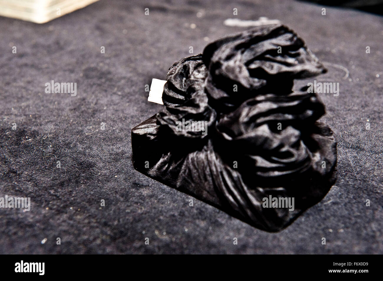 tarot cards in black velvet wrap Deborah Harding, white witch and ...