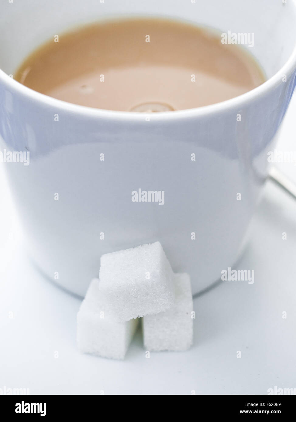 White cup tea sugar hi-res stock photography and images - Alamy