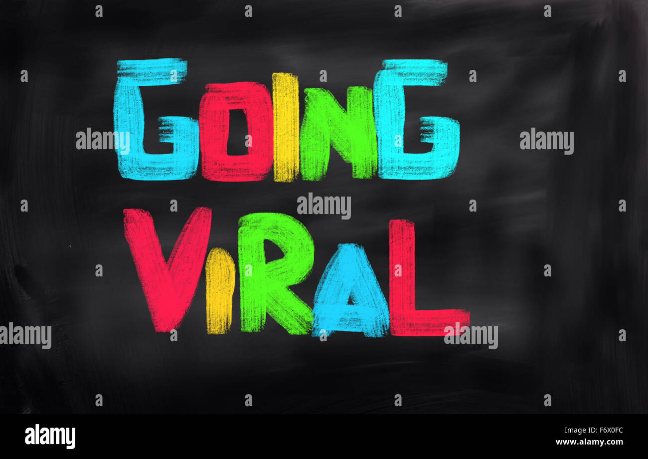 Going Viral Concept Stock Photo - Alamy