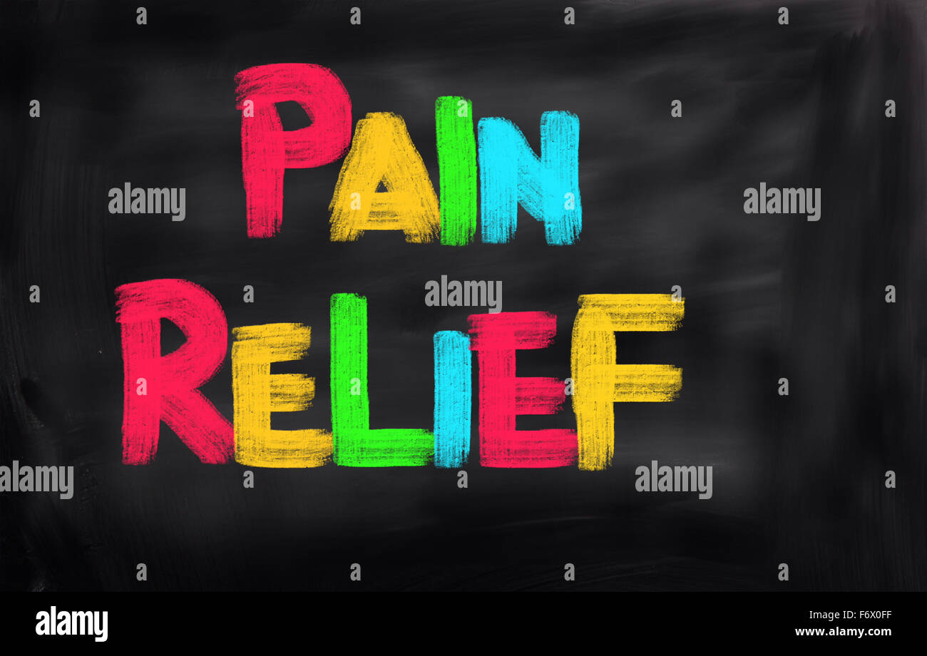 Pain Relief Concept Stock Photo - Alamy
