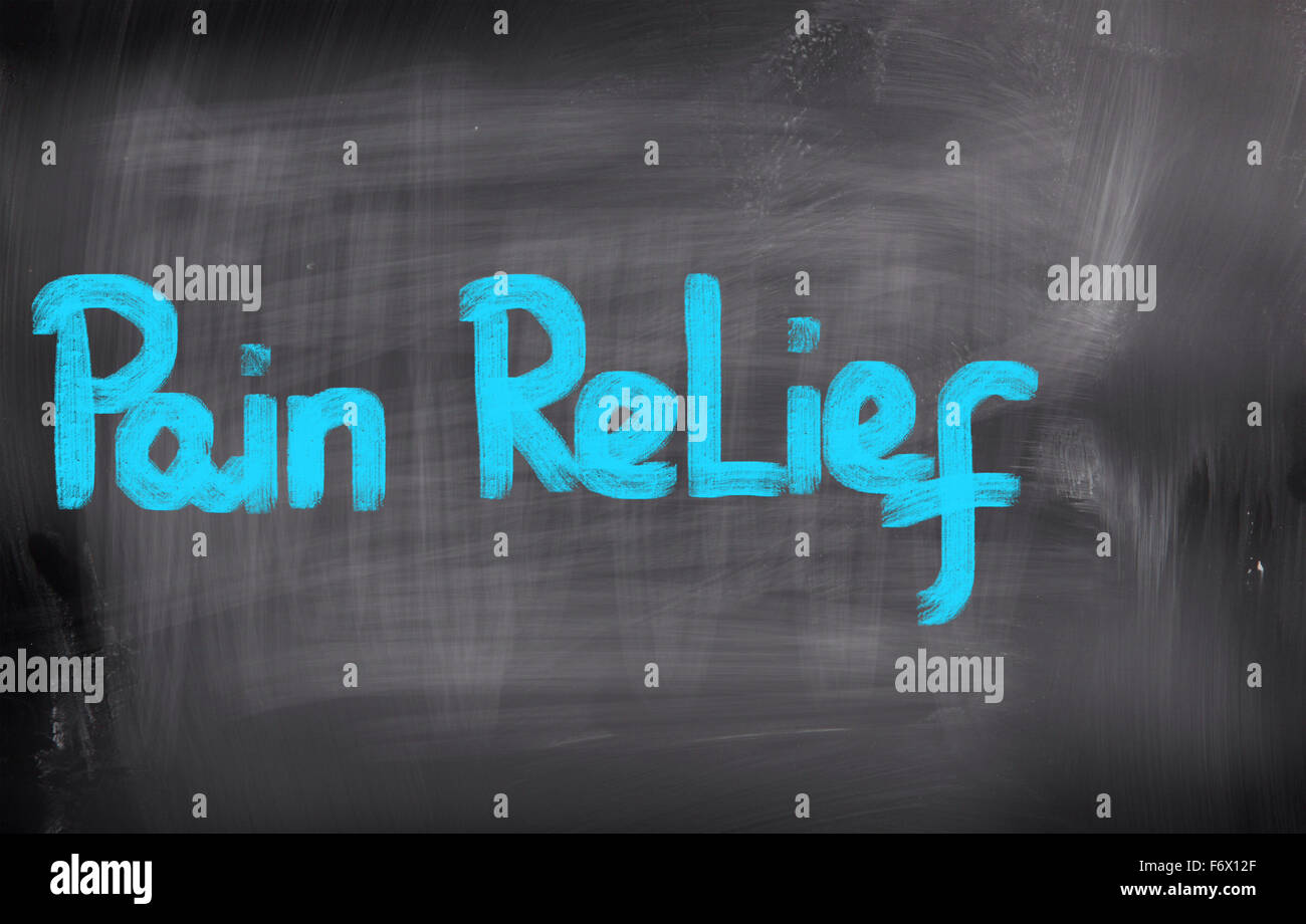 Pain Relief Concept Stock Photo - Alamy