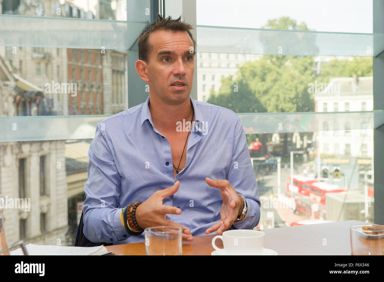 Dr Peter Frankopan, author, academic and historian Stock Photo - Alamy