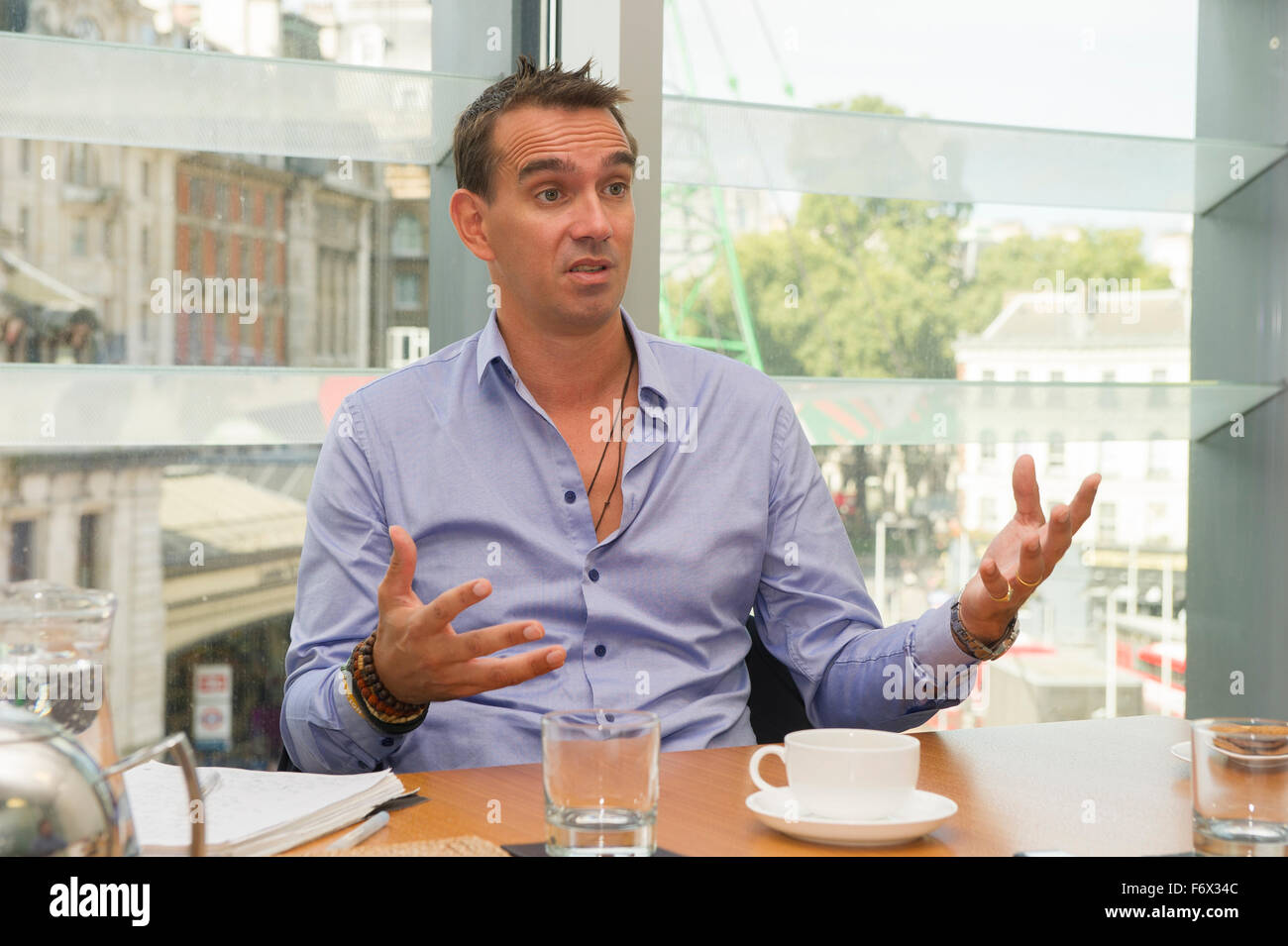 Dr Peter Frankopan, author, academic and historian Stock Photo - Alamy