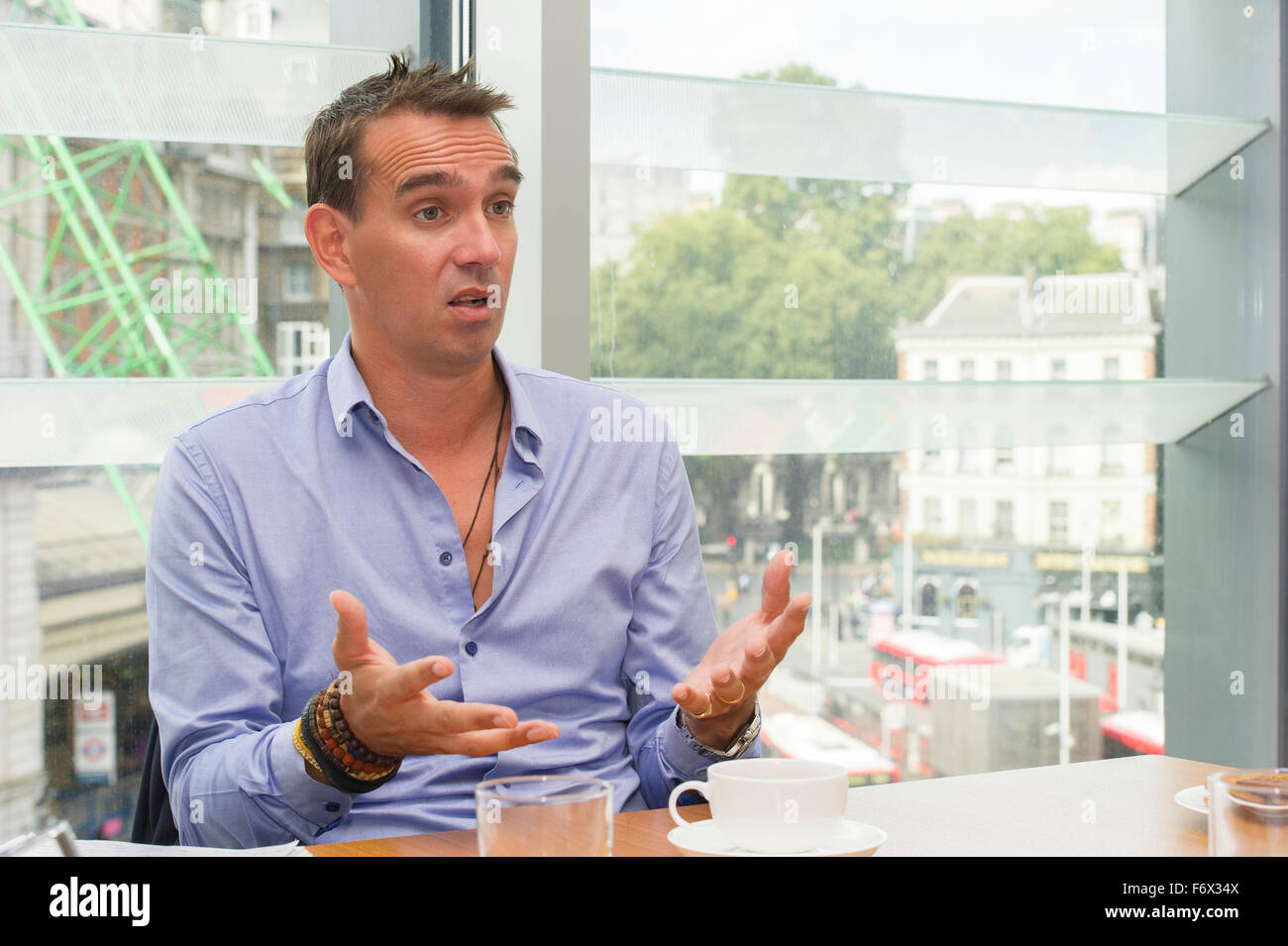 Dr Peter Frankopan, author, academic and historian Stock Photo - Alamy