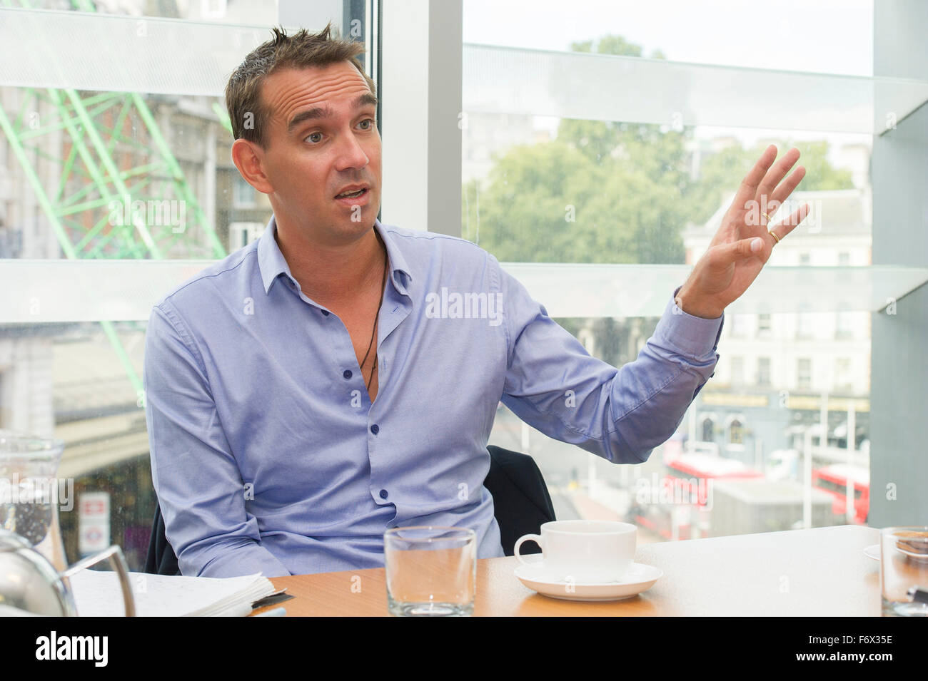 Dr Peter Frankopan, author, academic and historian Stock Photo - Alamy