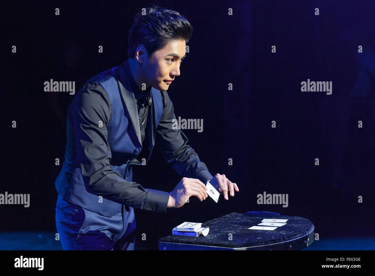 Yu Ho-Jin in attendance for THE ILLUSIONISTS – LIVE ON BROADWAY Preview ...