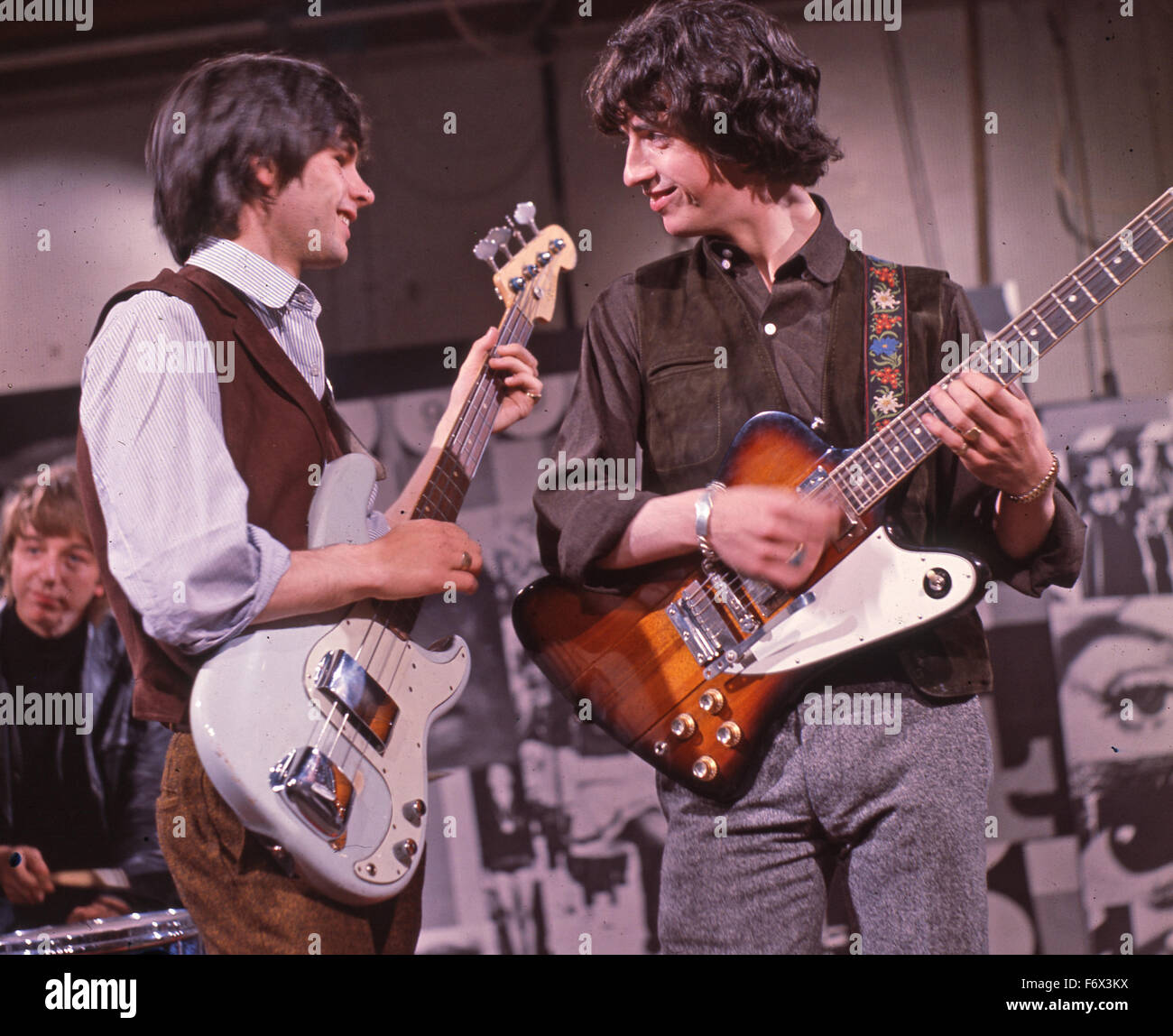 THE MERSEYBEATS English pop group on Ready, Steady, Go in March 1964 ...