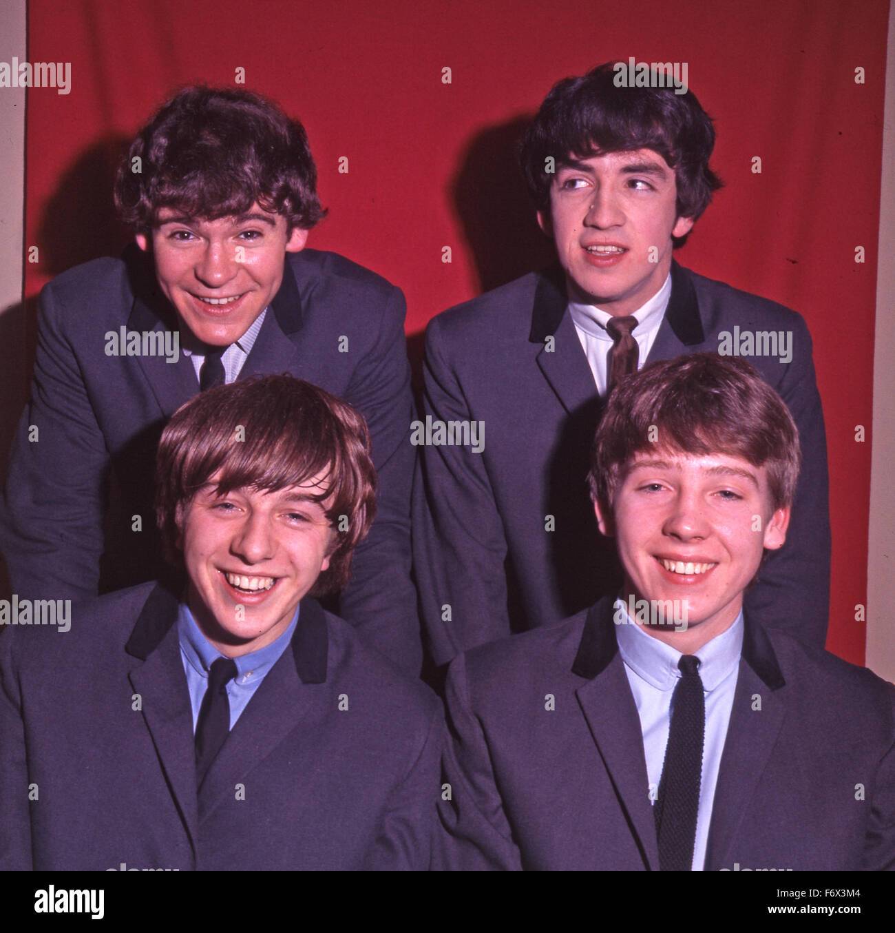 THE MERSEYBEATS English pop group in 1963. Clockwise from top left ...